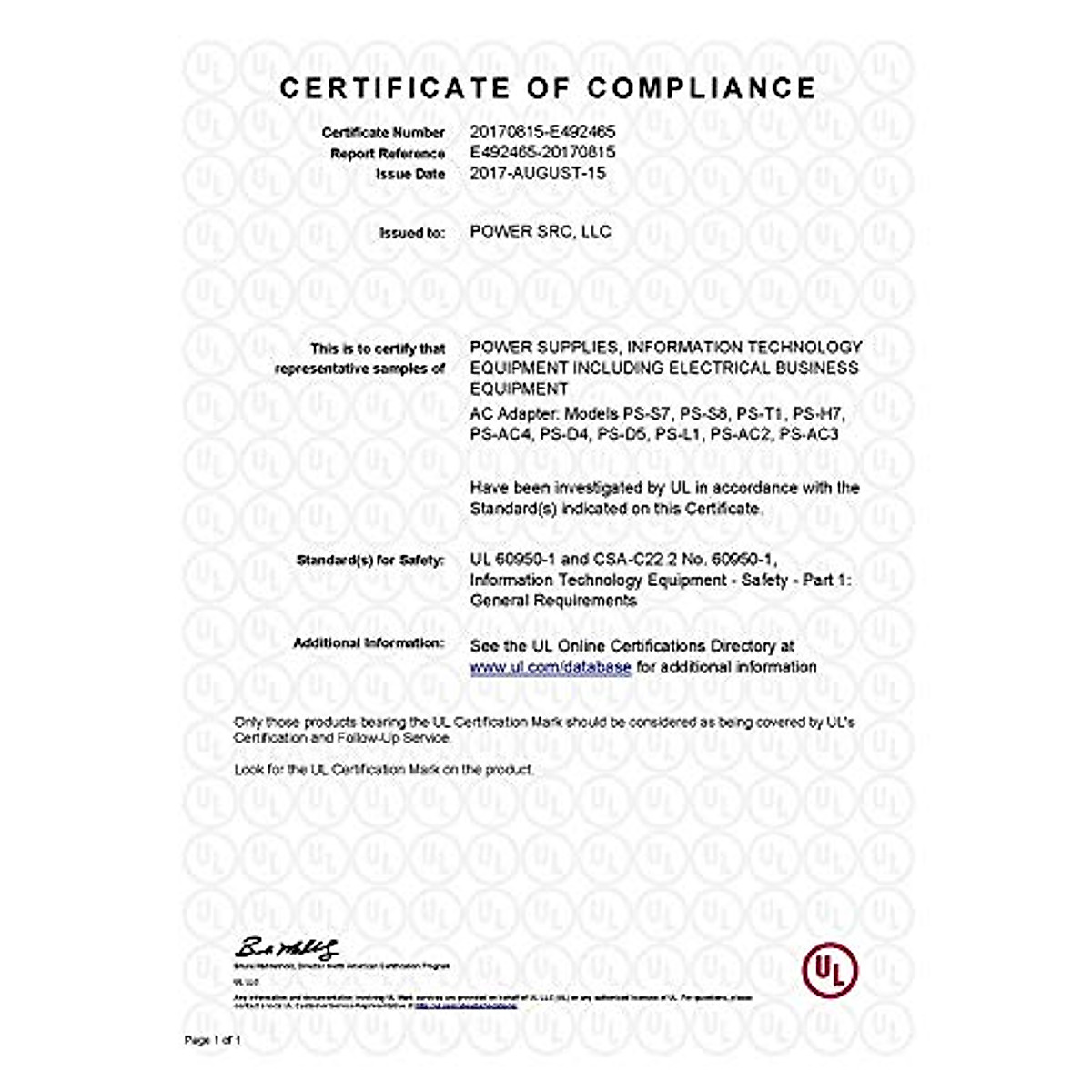 PowerSource Charger for Philips Norelco HQ8505 2000 3000 3100 3500 7000 5000 8000X 8500X 9000 Series MG7 S1560 Electric Shaver Razor Aquatec Multigroom Beard Trimmer 15V AC Adapter Power Supply Cord