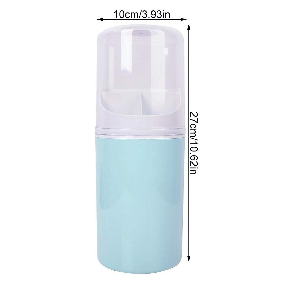 OUKENS Other Kitchen Storage And Accessories Flatware Caddy Holder, Wall-Mounted 4 Grids Chopsticks Holder Utensil Storage Organizer With Clear Cover Kitchen Drain