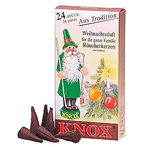 Knox Christmas Scent German Incense Cones Made in Germany for Christmas Smokers