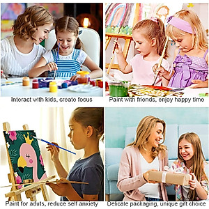 cupmod 6 Packs Paint by Number for Adults,Scenery-Cityscape DIY Acrylic Oil Painting Paint by Numbers Kits on Canvas,Adults Paint by Numbers Kits Drawing Paintwork for Home Decor