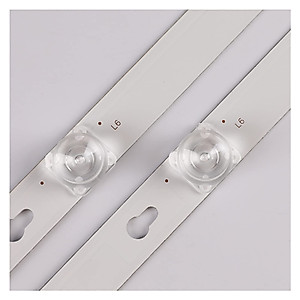 ALMVIS 3pcs LED Backlight 40" TV L40F3303B L40F3301B L40F3800A Bar Strip fit for TOT-40F3800-3X8-3030C-V1 Screen LVF400SS0TE2V2 Fit for TCL LED TV Backlight (Size : 1set)