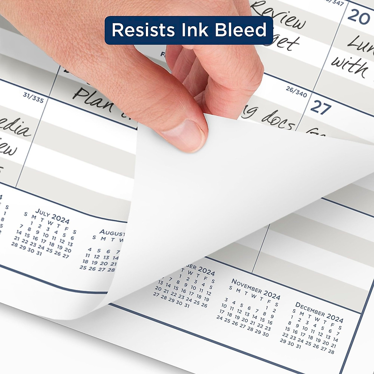 2024 AT-A-GLANCE® Multi-Schedule Vertical Monthly Wall Calendar, 15" x 12", January to December 2024, PM22MS28