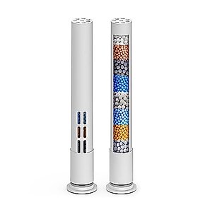 Pavezo Replacement Shower Filter for Handheld Shower Head 【No.14951 (ASIN: B09YN8Z2YD), Multi-stage Filter for Hard Water Reduce Chlorine and Restore PH Balance,Glowing Skin (White-2Pcs)