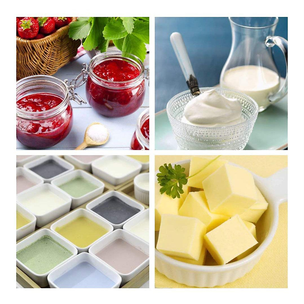 Yeeper Little Cheese Spreader Knives, Wooden Handle, 5 inch, Stainless Steel Cocktail Knives Spreaders for Condimets, Cheese, Butter, Charcuterie Board Accessories