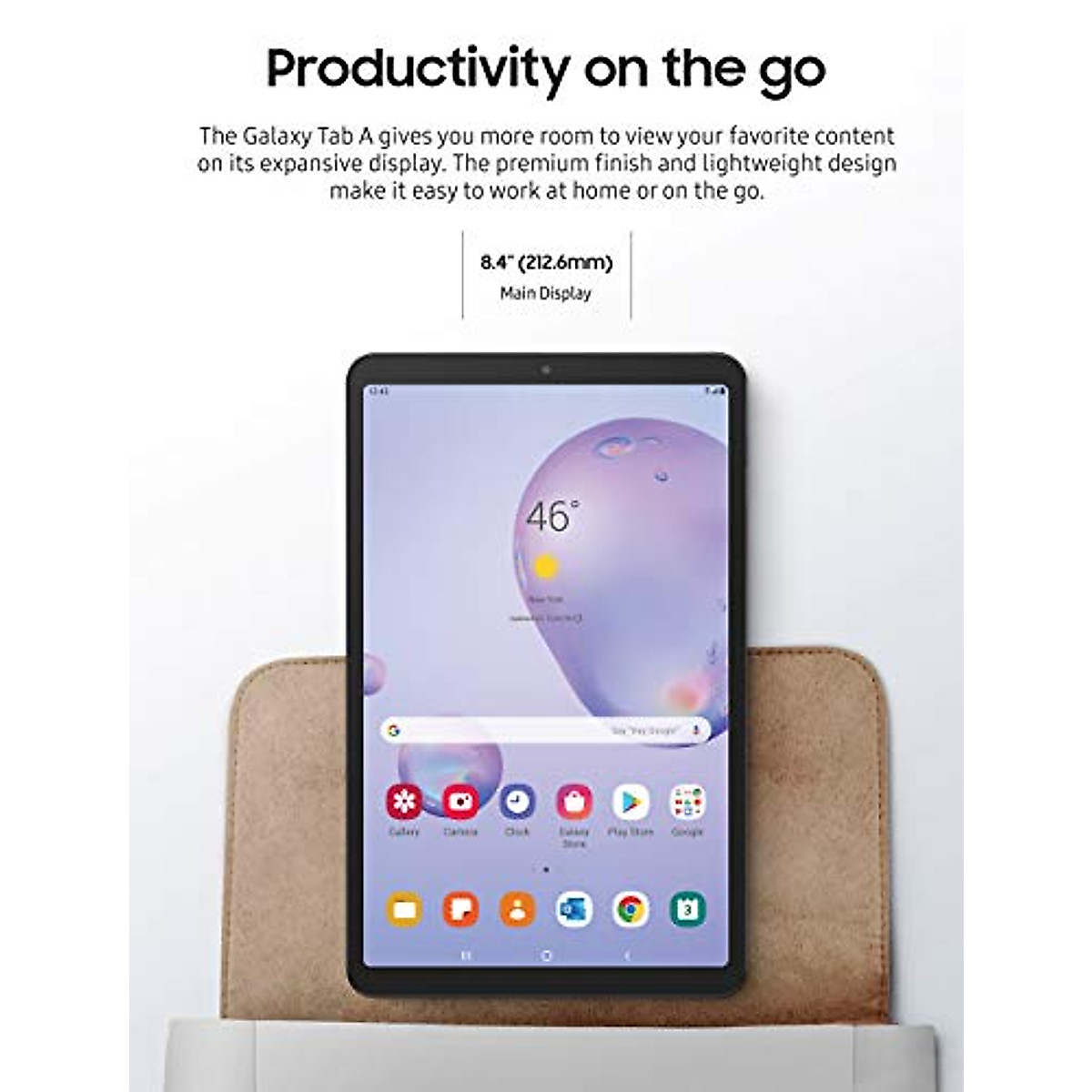 Samsung Galaxy Tab A 8.4", 32GB, Mocha (LTE Verizon & WIFI) - SM-T307UZNAVZW (2020) US Model & Warranty