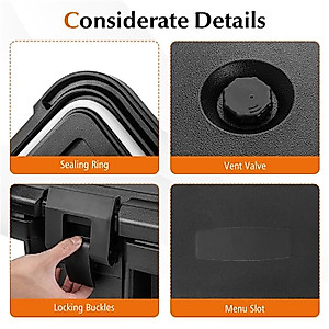 ARLIME 31QT Insulated Food Pan Carrier, Stackable Hot Box w/ 3 PC Food Pans, 8” Deep Top Load LLDPE Food Warmer for Restaurant, Canteen, Catering, Buffet Party, Black (1)