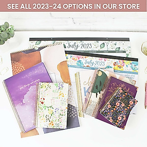 bloom daily planners 2023-2024 Academic Year Day Planner (July 2023 - July 2024) - 5.5” x 8.25” - Weekly/Monthly Agenda Organizer Book with Stickers & Bookmark - Good Things Are Coming