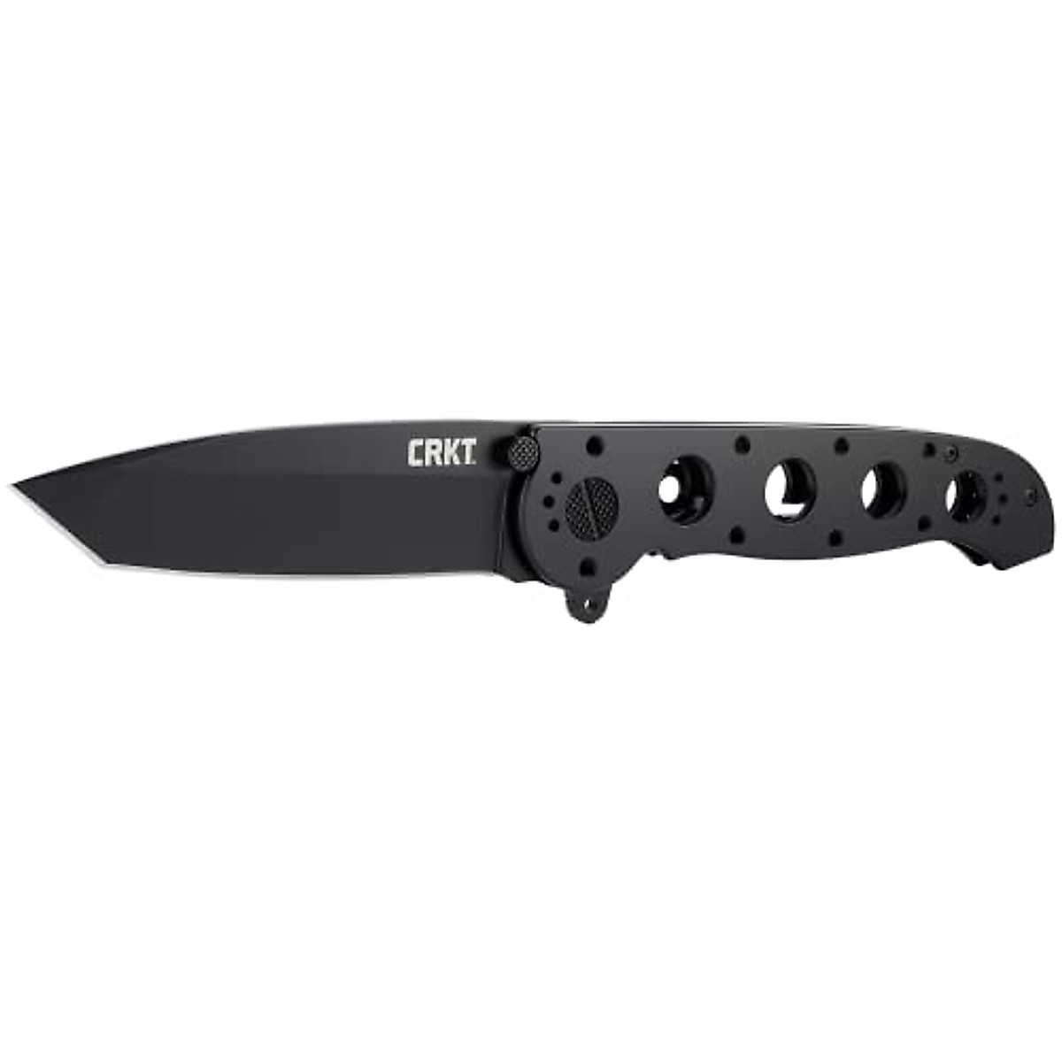 CRKT M16-04KS Folding Pocket Knife: Sandvik Steel Blade with Stainless Steel Handle, Carson Flipper Opening, and Frame Lock