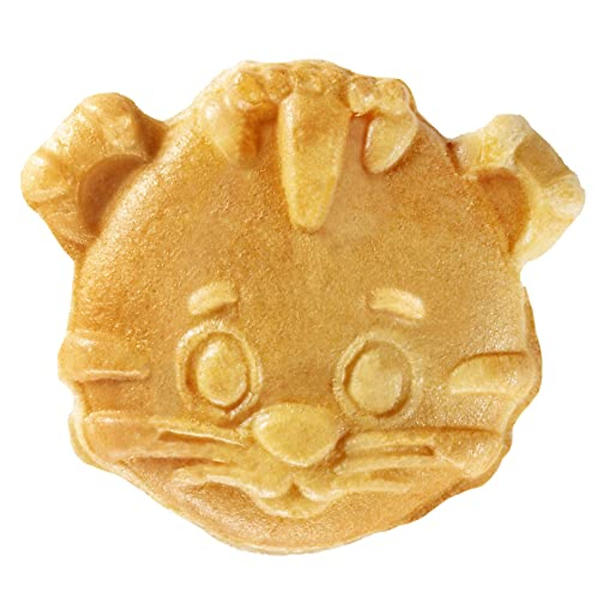 Daniel Tiger Waffle Maker Iron - Electric Nonstick Waffler Featuring 3D mini Character Shaped Waffles or Pancakes of Daniel Tiger, Caterina Kitty Cat & the Trolley - Fun for Themed Party, Make Breakfast Fun for Kids, Adults