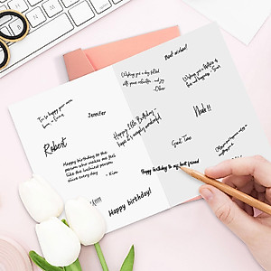 TSVATE Happy 16th Birthday Card, Sweet 16 Birthday Cards, Funny 16 Year Old Girl Birthday Gift Card, Happy 16th Birthday Gift for Women Her, Bday Card for Sweet 16th Daughter - Includes 16 Years Loved