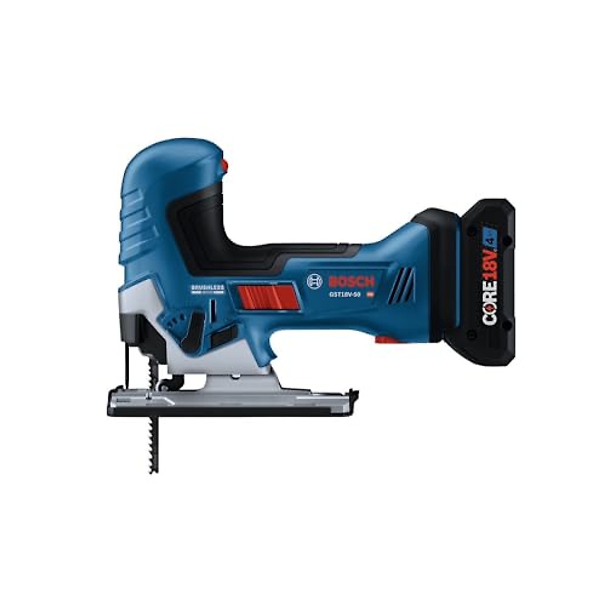 BOSCH GST18V-50BN 18V Brushless Barrel-Grip Jig Saw (Bare Tool)
