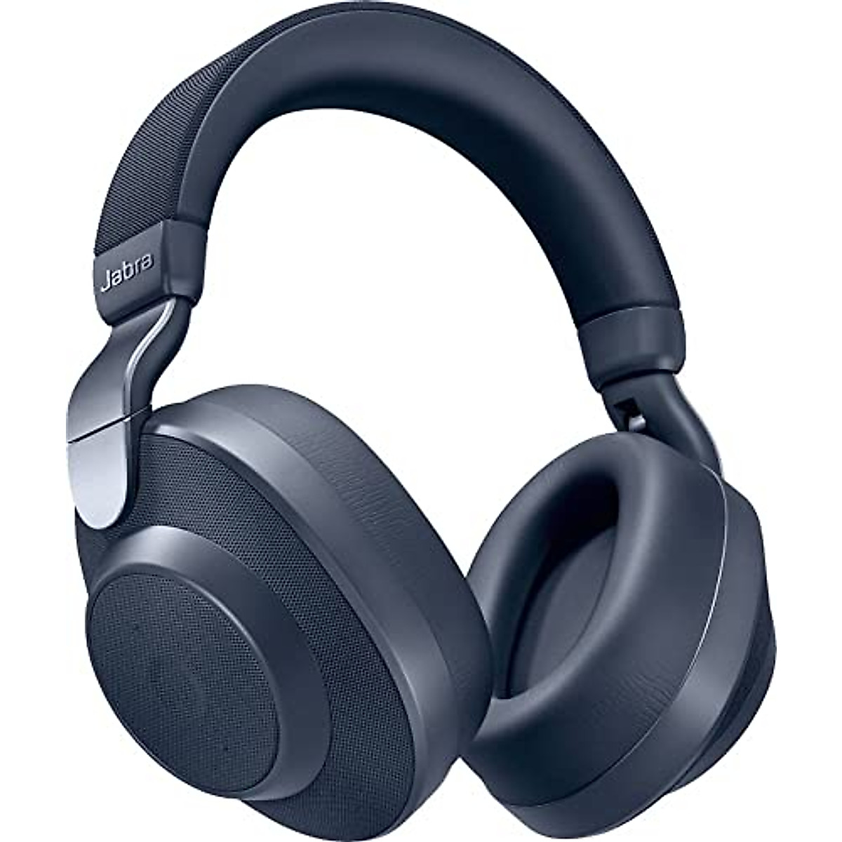 Jabra Elite 85h Wireless Noise-Canceling Headphones, Navy – Over Ear Bluetooth Headphones Rain and Water Resistant (Renewed)
