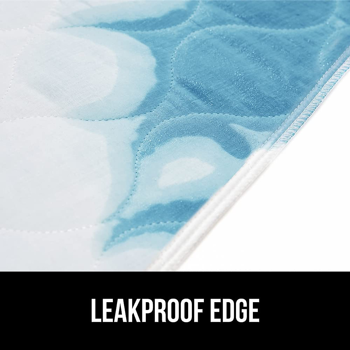 Gorilla Grip Washable Underpads, Waterproof Reusable Heavy Absorbency Incontinence Bed Pads, Leak Proof Toddler Mattress Pads, 76x34 Slip Resistant Pad Protector for Bedwetting, Adults and Kids, White