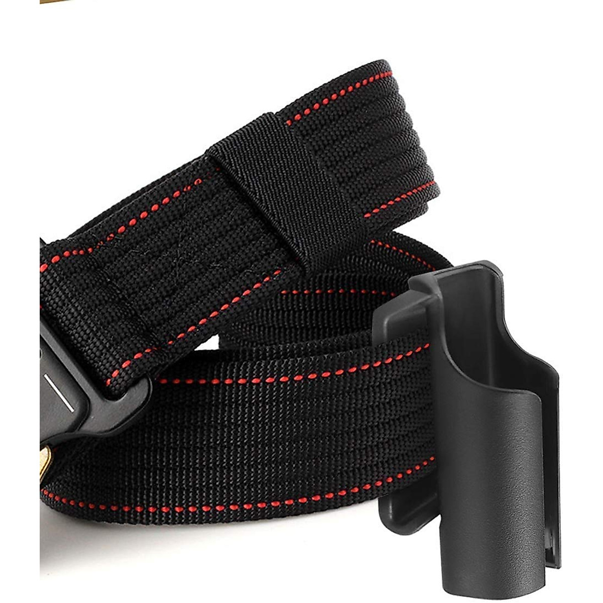 Polyamide Clip-On Kydex Flashlight Holster for Fenix PD35, Olight Baton Pro Warrior Mini, PowerTac M5 E9R, Nitecore P12, ThruNite TN12