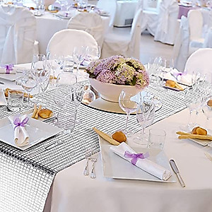 2 Pcs 14 x 72 Inches Glitter Disco Party Table Runner 70s Disco Party Table Cover 70s Birthday Party Supplies The 70s Dance Party Disco Theme Party 80s Hip Hop Party Decoration and Supplies for Table