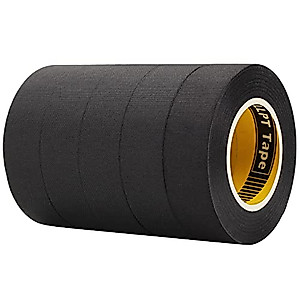 LLPT Wiring Harness Cloth Tape 5 Packs 3/4 Inch x 50 Ft Each Premium Fiber Wire Loom Wrapping Tape for Automotive Engine Electrical Protection (HC195)
