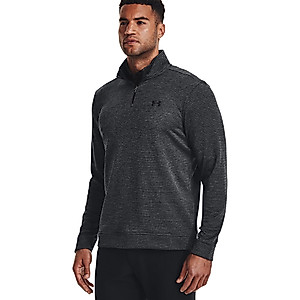 Under Armour Mens Storm SweaterFleece Quarter Zip, (001) Black / / Black, X-Large