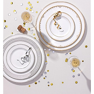 Lenox Federal Gold 5-Piece Place Setting, White