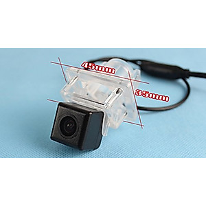 eSATAH Car Rear View Camera for Mercedes Benz C180 C200 C280 C300 C350 C63 AMG & HD CCD Night Vision Waterproof and Shockproof Reversing Backup Camera