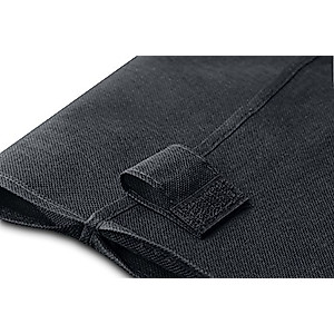 Shopping Cart Liner - 18" X 15" X 24" - Square Bottom Fits Snugly Into a Standard Shopping Cart. Cover and Adjustable Straps for Easy and Secure Attachment. Made from Waterproof Material, Black