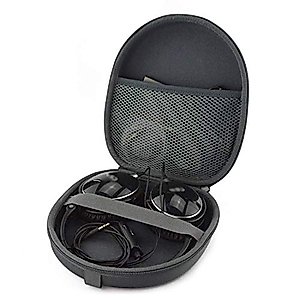 Linkidea Hard Shell Headphone Carrying Case Compatible with BOSS Audio, VXI BlueParrott, Diskin, RockZilla, XO Vision, August EP630, EP635, EP636, LUXA2, Lavi and More/Headset Travel Bag