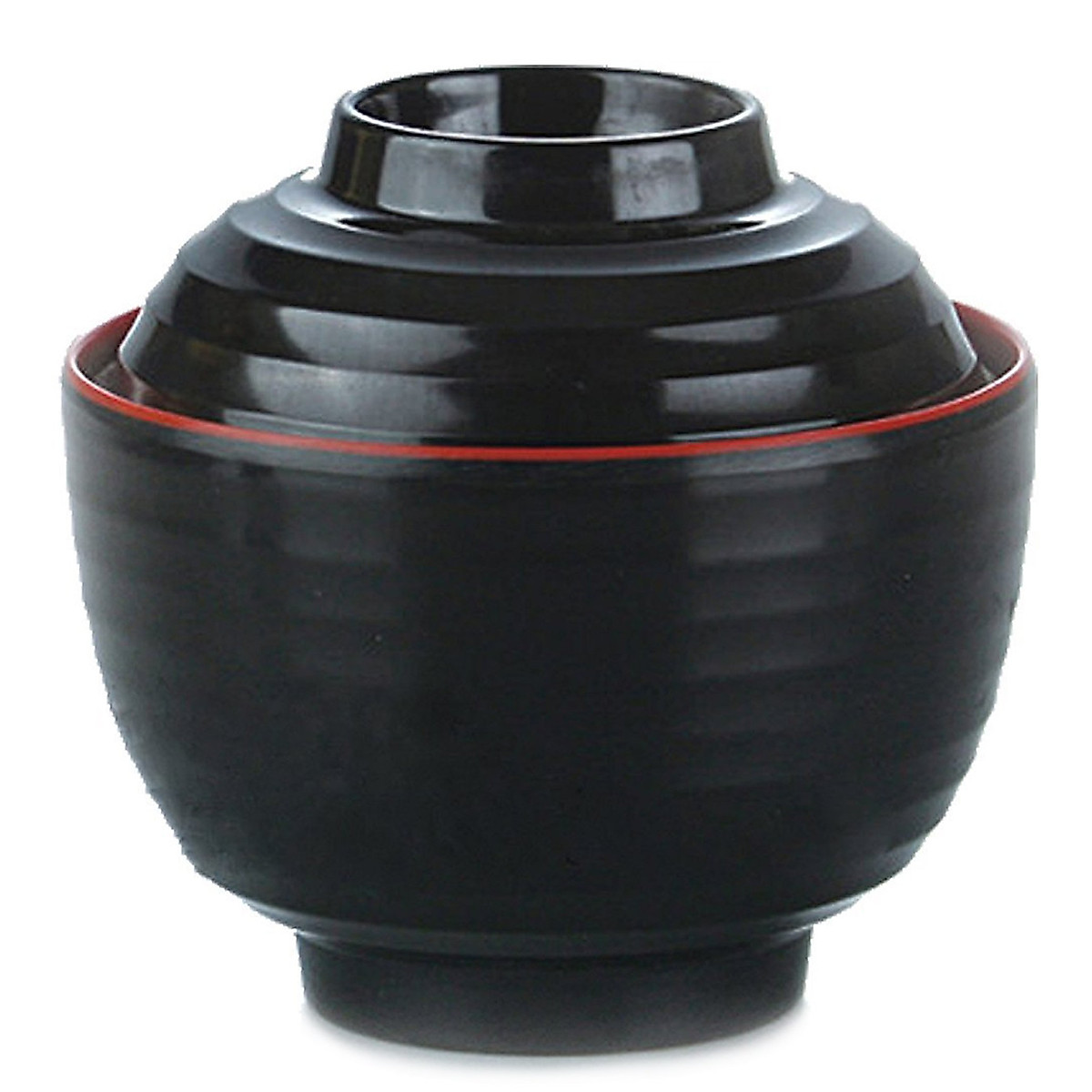 Japanese Melamine 味噌湯ボウル Miso Soup Rice Bowls With Lid (B11894) ~ We Pay Your Sales Tax