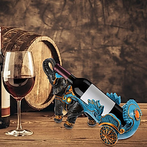 VORCOOL Wine Rack Ornament Rack Resin Individual Crafts