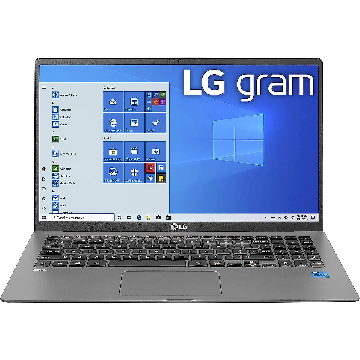 LG Gram 15 15Z95N Ultra Lightweight 15.6" FHD (Intel i5-1135G7(Beat i7-1065G7), 16GB RAM, 512GB SSD,UHD Graphics) Military Grade Business Laptop, 21hr Battery, Backlit KB, Webcam, Windows 11 Home