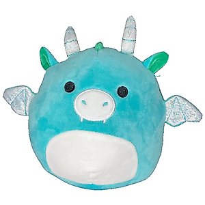 Squishmallow Official Kellytoy Plush Fantasy Creatures Squishy Soft Plush Toy Animals Choose Dragons Bigfoots Unicorns (Avrill Fanged Dragon, 7.5 Inch)