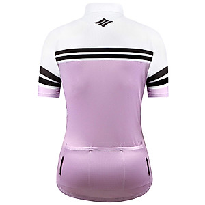 Santic Women's Full-Zip Short Sleeve Cycling Jersey