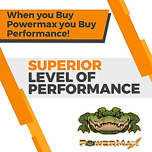 Powermax PM3-40-24LK 40 Amp 24 Volt Power Supply Converter with LED Light, Battery Chargers UL- CUL Approved, Built-in 3 Stage Charging and Quite Fan Cooling