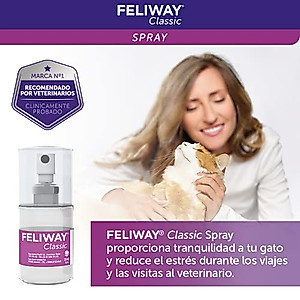 Feliway Spray (60ml) - Synthetic carming Spray, Comforts & Reassures Cats in New Homes by William Hunter Equestrian