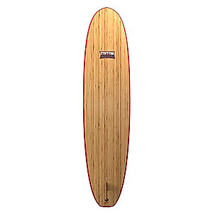 Boardworks Triton | Recreational Stand Up Paddleboard | Bombshell Epoxy Hardboard | 11' 6", Bamboo/Black (4440519518)