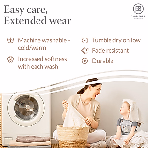 Threadmill Full Size Sheet Set | 100% Cotton Sheets | Solid Sateen Full Bed Sheets Set with 16' Elasticized Deep Pocket | Soft Breathable 4-Piece Cooling Sheet Set | Light Blue