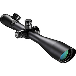 BARSKA unisex adult 6-24x50 Mil Dot Sniper Scope, Black, 6-24x50mm US