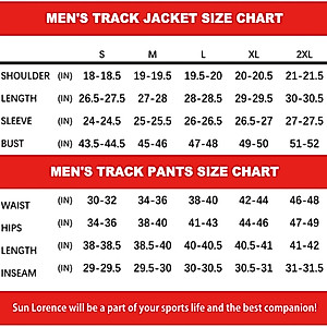 Sun Lorence Men's Athletic Running Tracksuit Set Casual Full Zip Jogging Sweat Suit GreyBlack Large