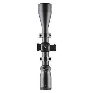 Axeon Optics 4-16x44mm EDR Etched Dot Reticle Adjustable Parallax Rifle Scope for Hunting - Includes 11mm Gun Scope Mounting Rings