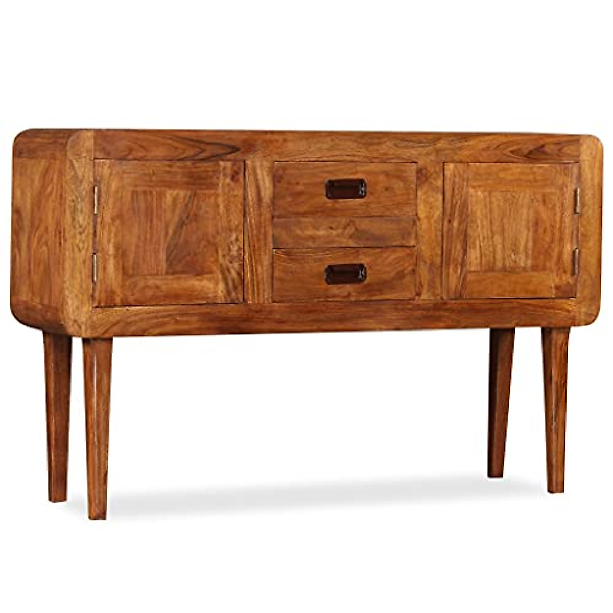 NusGear Sideboard Solid Wood with Sheesham Finish 47.2"x11.8"x29.5" -682