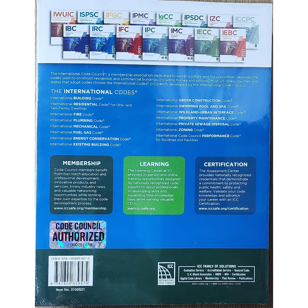 2021 International Residential Code (International Code Council Series)