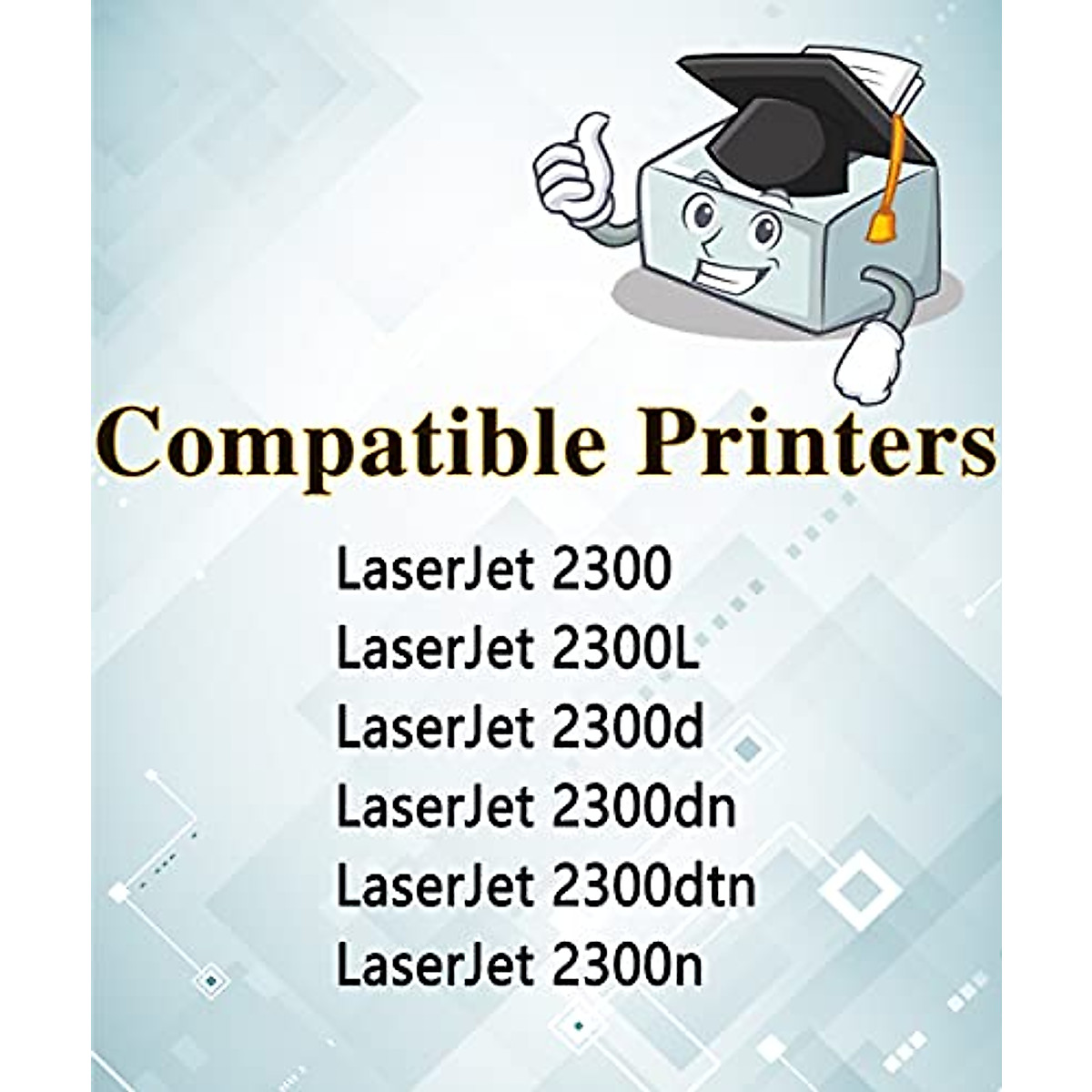 MM MUCH & MORE Compatible Toner Cartridge Replacement for Q2610A 10A 2610A for Laserjet 2300L 2300N 2300D 2300 2300DN 2300DTN Printers (1-Pack, Black)