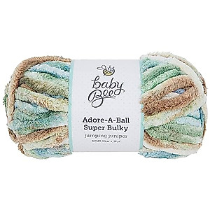 Hobby Lobby Jumping Juniper Baby Bee Adore-A-Ball Super Bulky Yarn- Set of 3