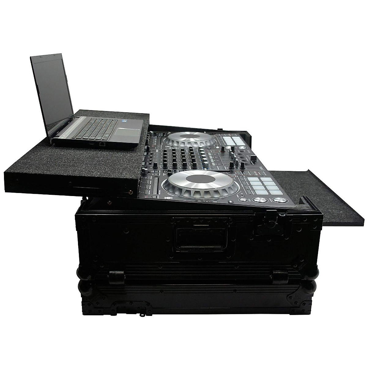 Harmony Audio HCDDJSZLTBKTR Glide Lower & Upper Laptop Stand DJ Case Compatible with Pioneer DDJ-SZ