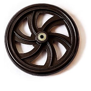 Walker Rollator Replacement 7.5" Wheels Black (1pis) (Front 1)