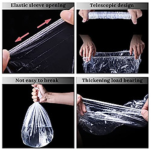 BNOSDM 50 PCS Rabbit Cage Liners Disposable Guinea Pig Cage Liner Hamster Tray Liner Plastic Small Animals Bedding Waste & Litter Pan Bag Universal Toilet Film for Bunny Hedgehog Ferret Rat