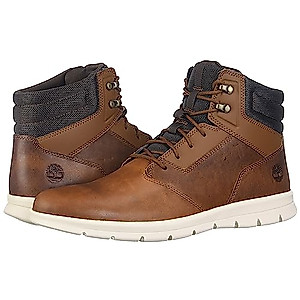 Timberland Men's Graydon Sneaker Boots, Wheat Full-Grain, 8