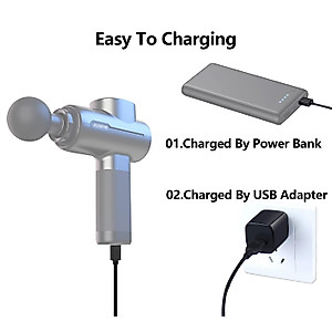 USB C AC Adapter Charger Cable Cord Compatible for Renpho Mini R3 Massage Gun RP-GM171 RP-GM171H RP-GM173 R-C001 Mini Massage Gun Power Supply Cord