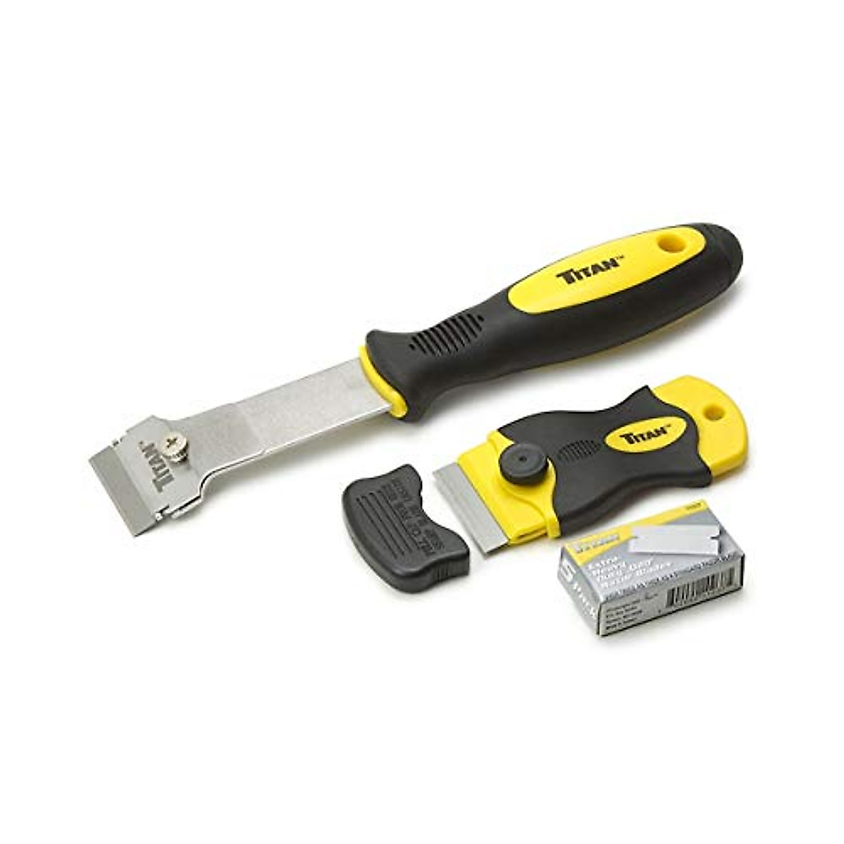 Titan 17002 2-Piece Multi-Purpose and Mini Razor Scraper Set