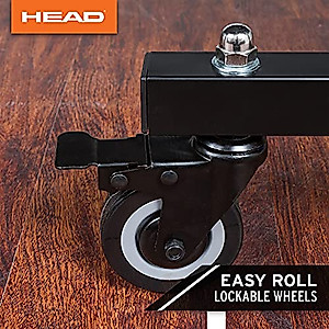 HEAD Summit USA Indoor Table Tennis Table, Competition Grade Net, 10 Minute Easy Set Up – Ping Pong Table with Playback Mode