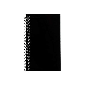 1InTheOffice Wirebound Spiral Memo Books, Memo Pads, 3" x 5", College Ruled, Small Notepad 3x5, Assorted, 75 Sheets/Pad, 10 Pads/Pack