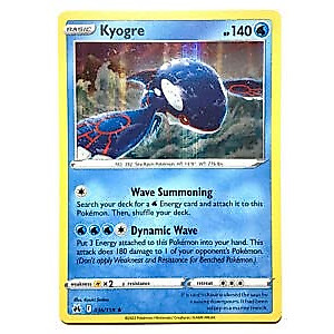 Pokemon - Kyogre 036/159 - Crown Zenith - Holo Rare Card
